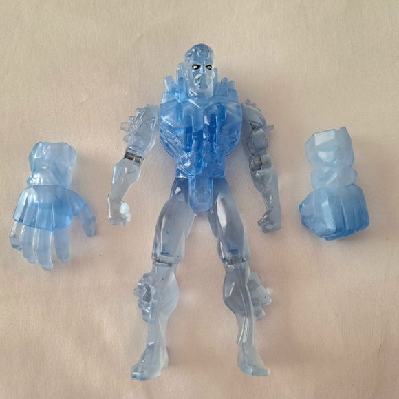 Marvel | Toys | Marvels Uncanny Xmen Iceman 5 Toybiz Action Figure 995 ...